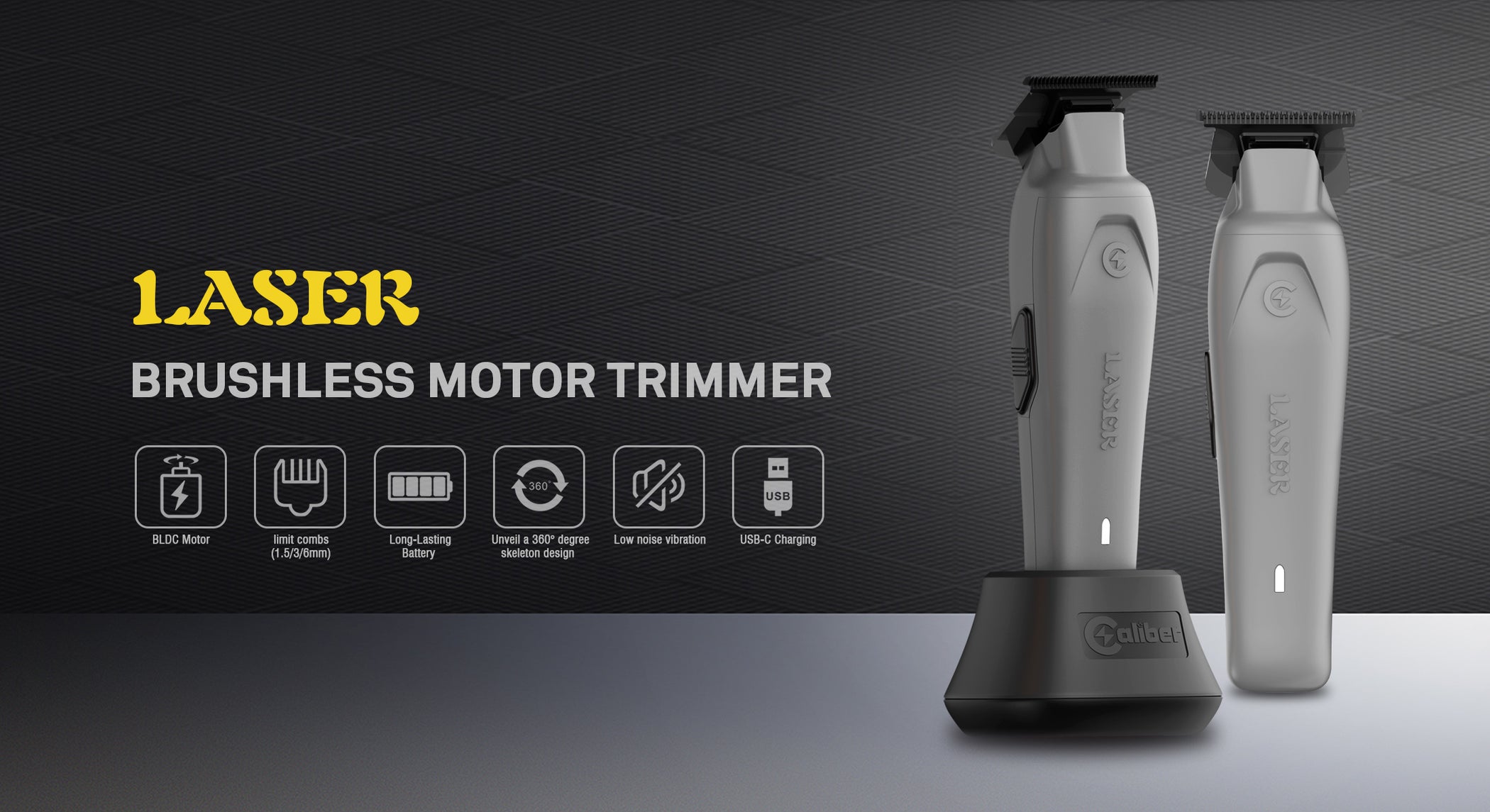 Caliber professional hair clippers, trimmers, shaver, iron and dryer ...