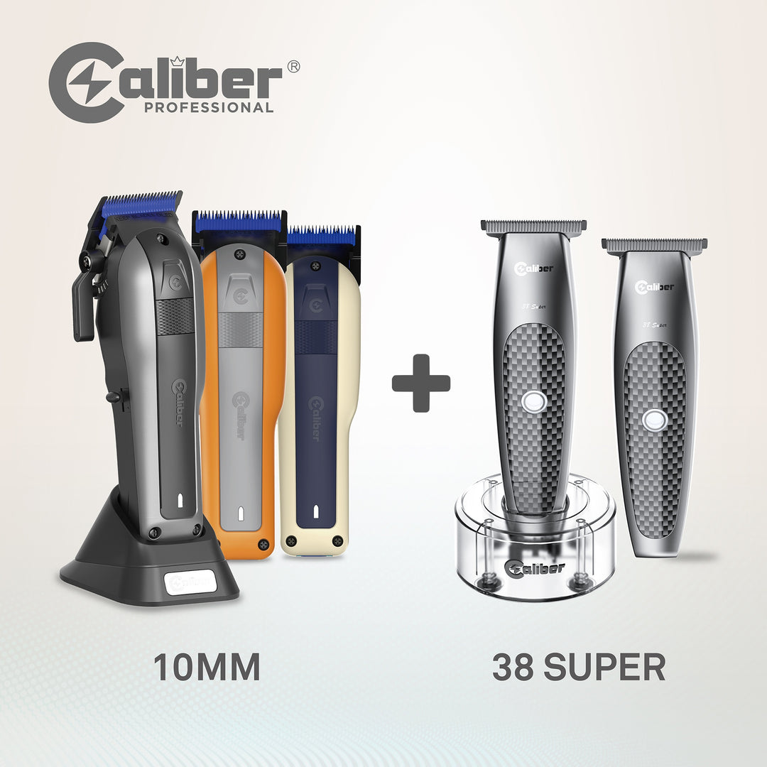 Caliber professional hair clippers, trimmers, shaver, iron and dryer ...