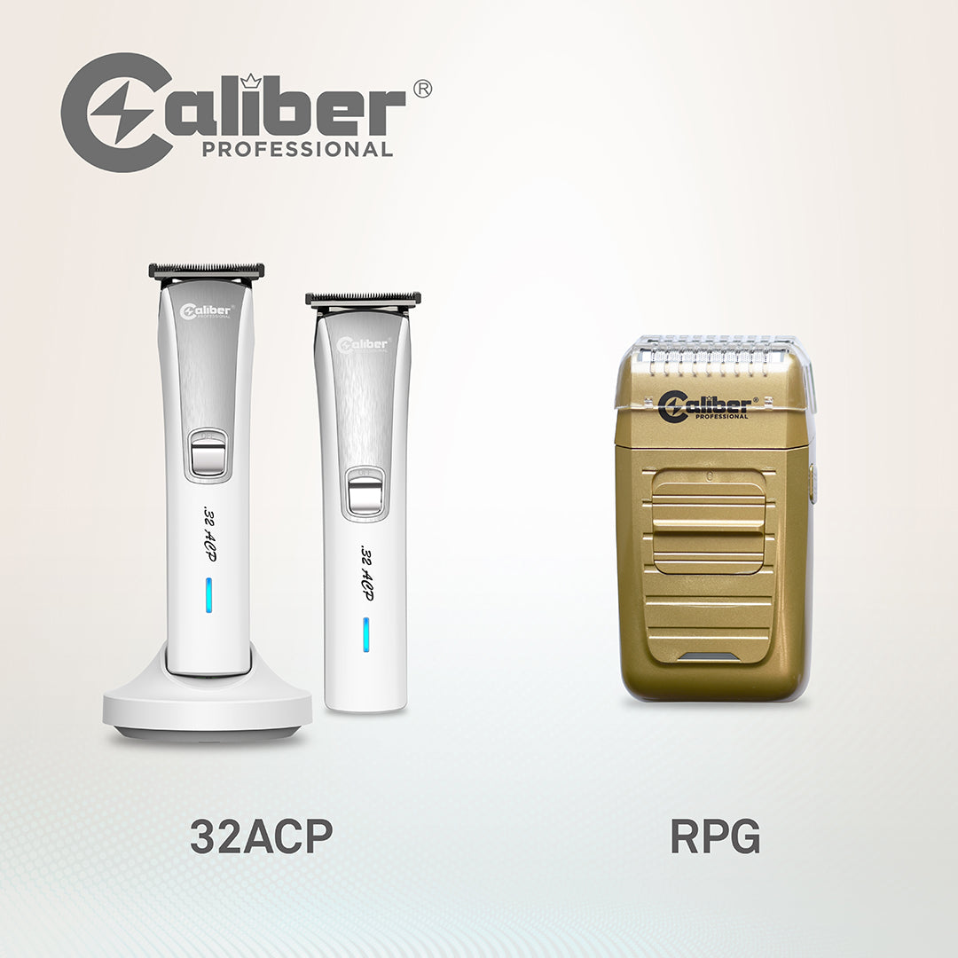Caliber professional hair clippers, trimmers, shaver, iron and dryer ...