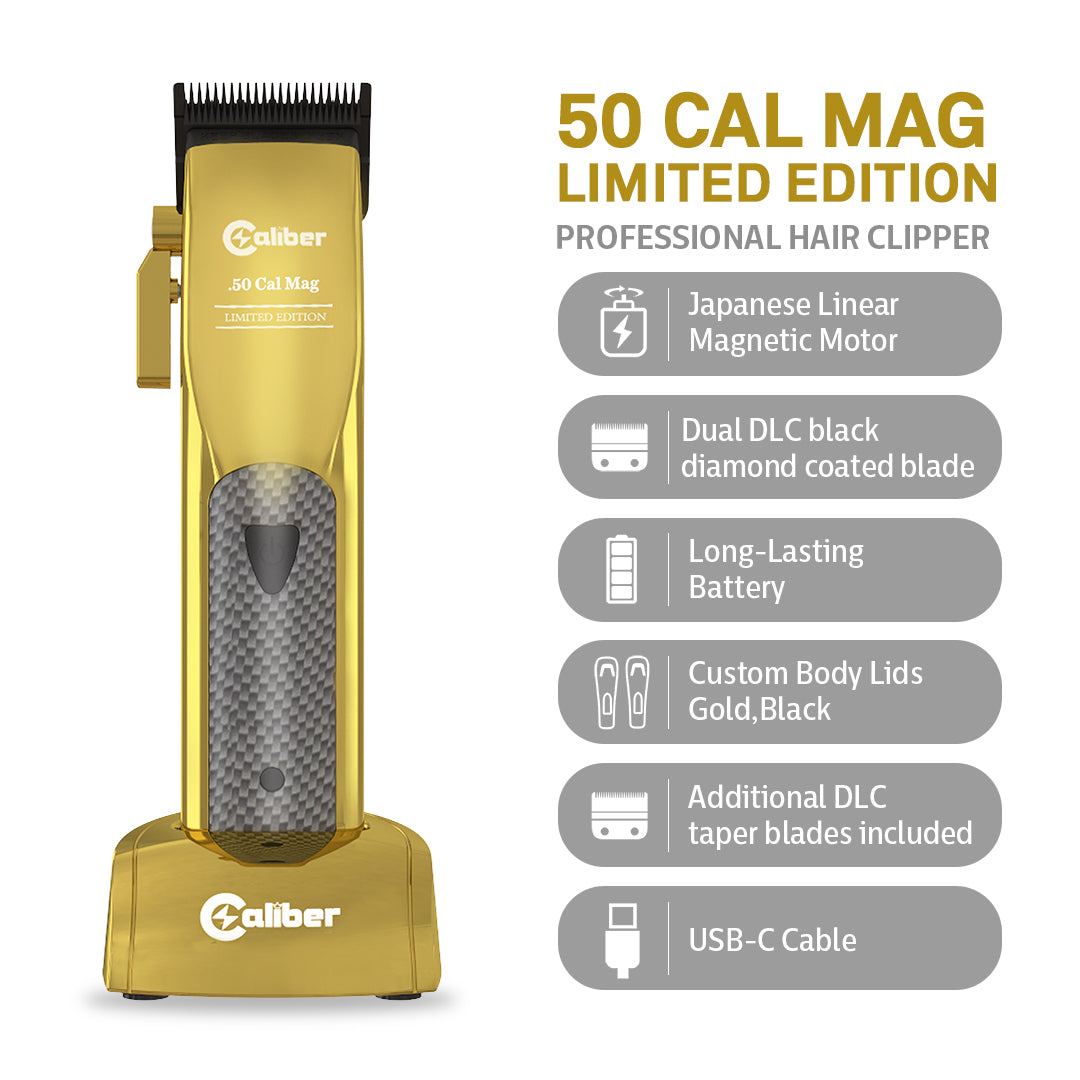 Caliber .50 CAL MAG LIMITED EDITION, GOLD – Caliber Pro USA