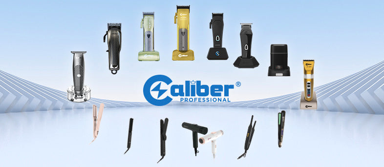 Caliber professional hair clippers, trimmers, shaver, iron and dryer ...