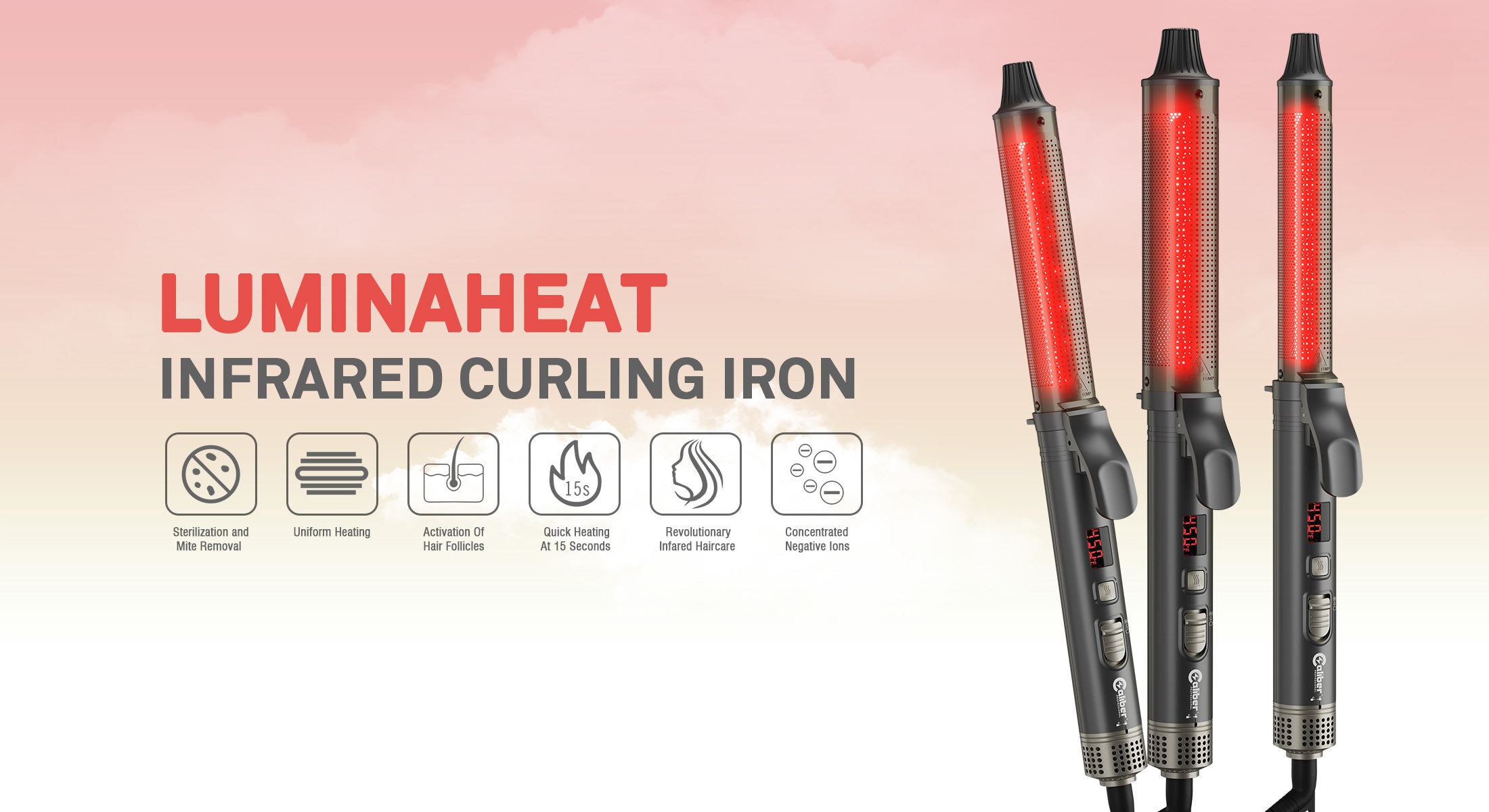 Caliber professional hair clippers, trimmers, shaver, iron and dryer ...