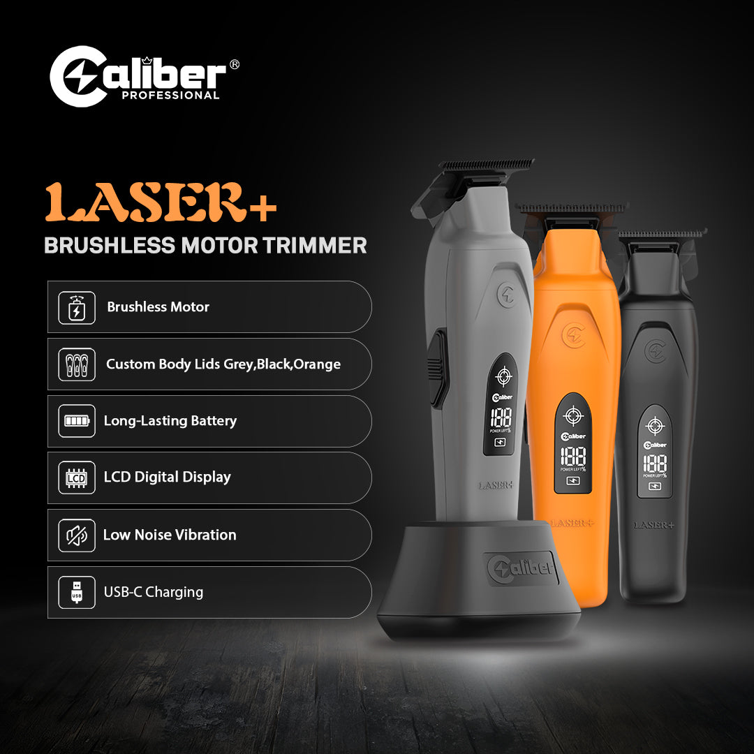 Caliber Laser+ Brushless Motor Cordless Professional Trimmer – Caliber ...