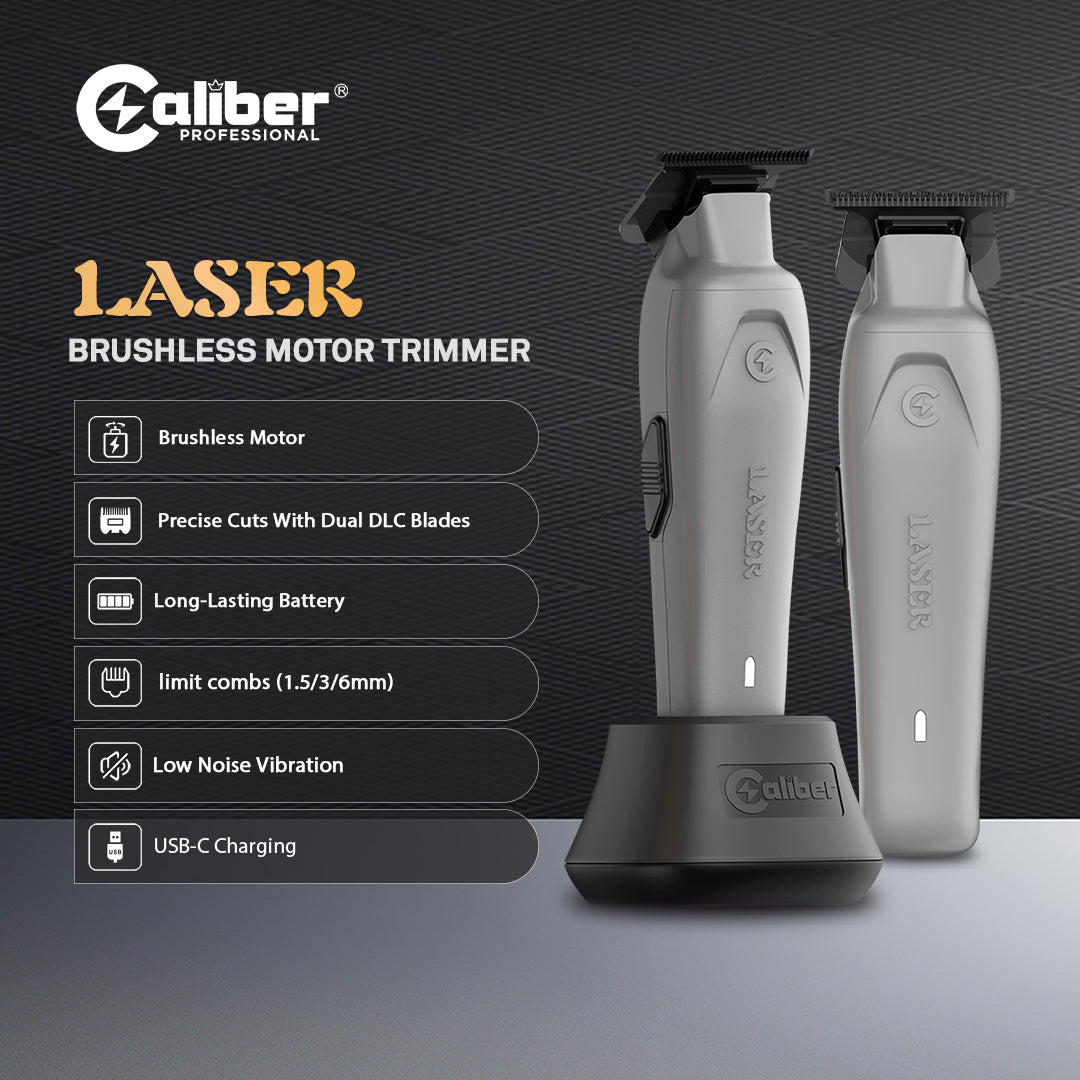 Caliber Laser Brushless Motor Cordless Professional Trimmer – Caliber ...