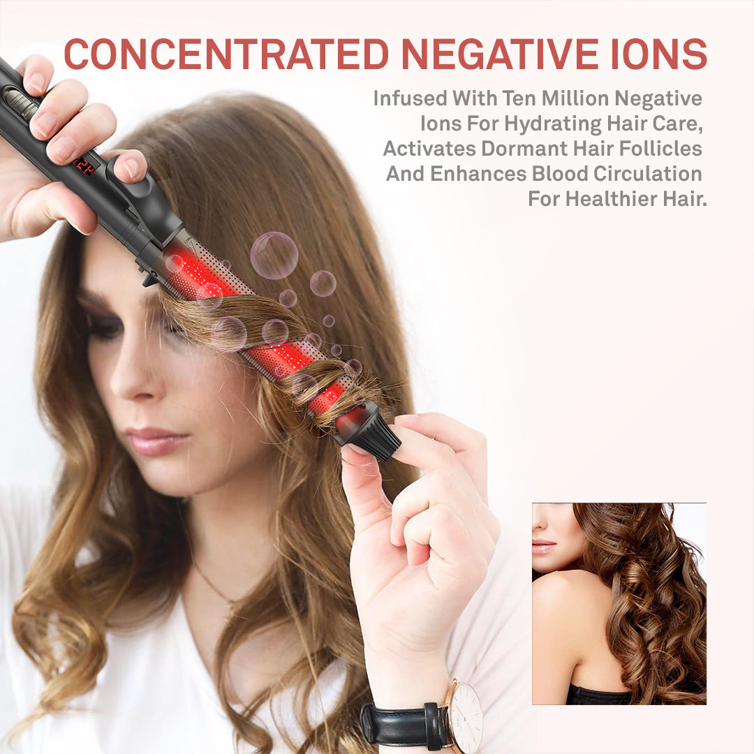 Caliber Lumina Heat Infrared Curling Iron, 3 sizes – Caliber Pro USA